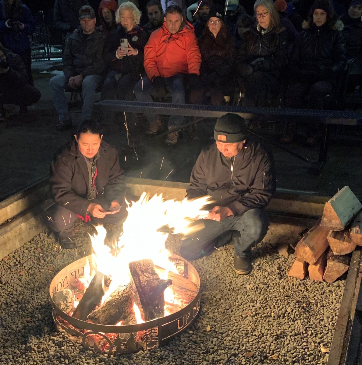 We make offerings through the fire – WHALESONG